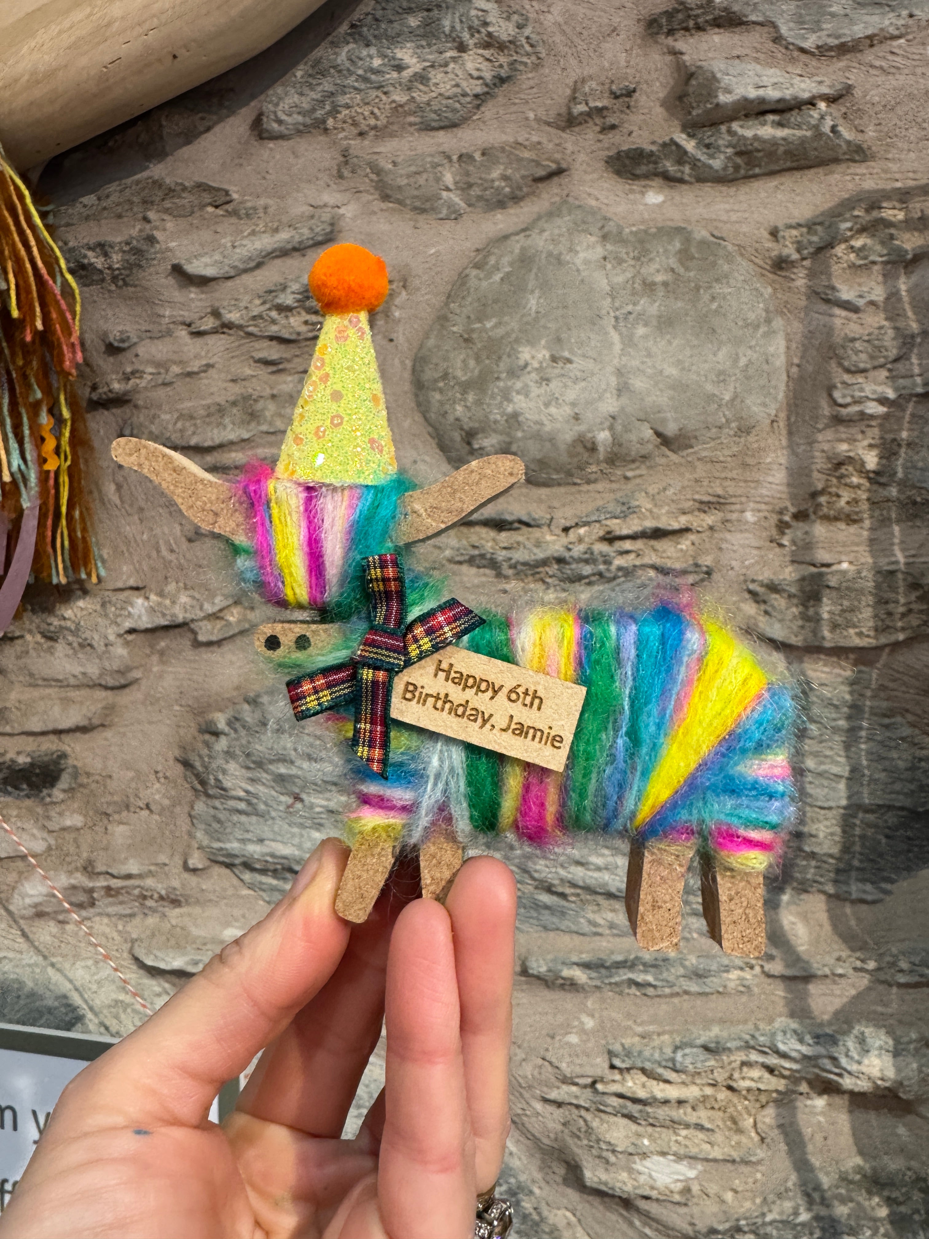 Personalised Standing Coos – Hairy Coo & Co