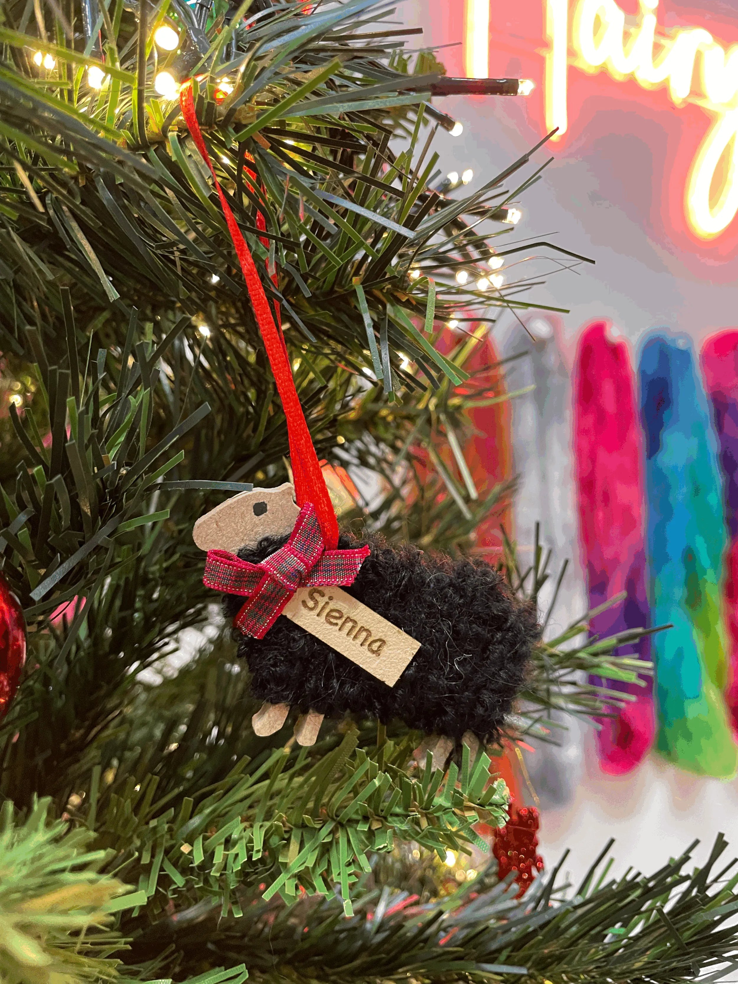 Personalised Christmas EWES – Hairy Coo & Co
